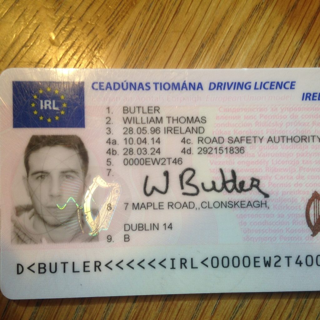 Buy Irish driver’s license - Passport World